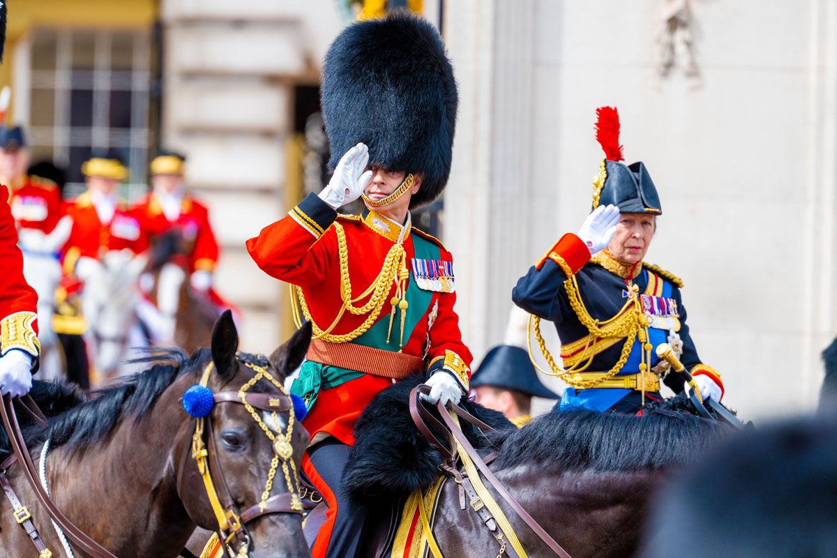 Kate Middleton e Charlotte d'Inghilterra al Trooping the Colour 2026