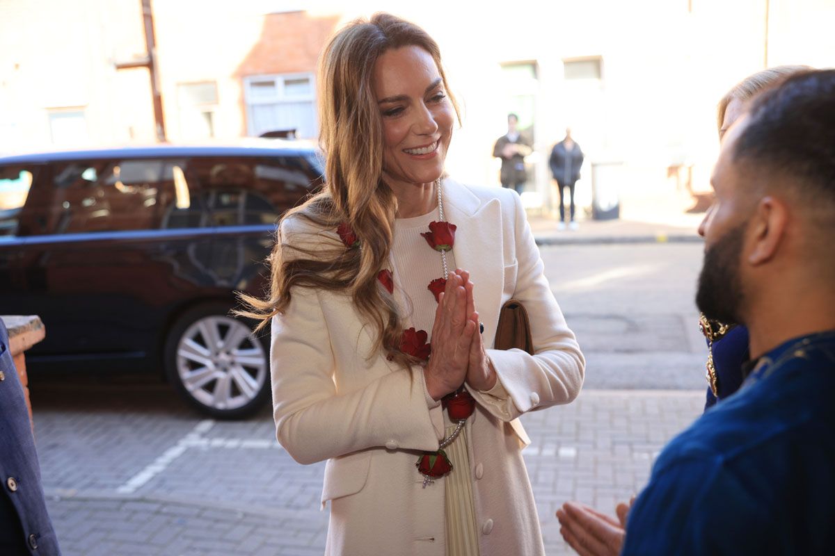 Kate Middleton visita Leicester per celebrare la cultura e il ...