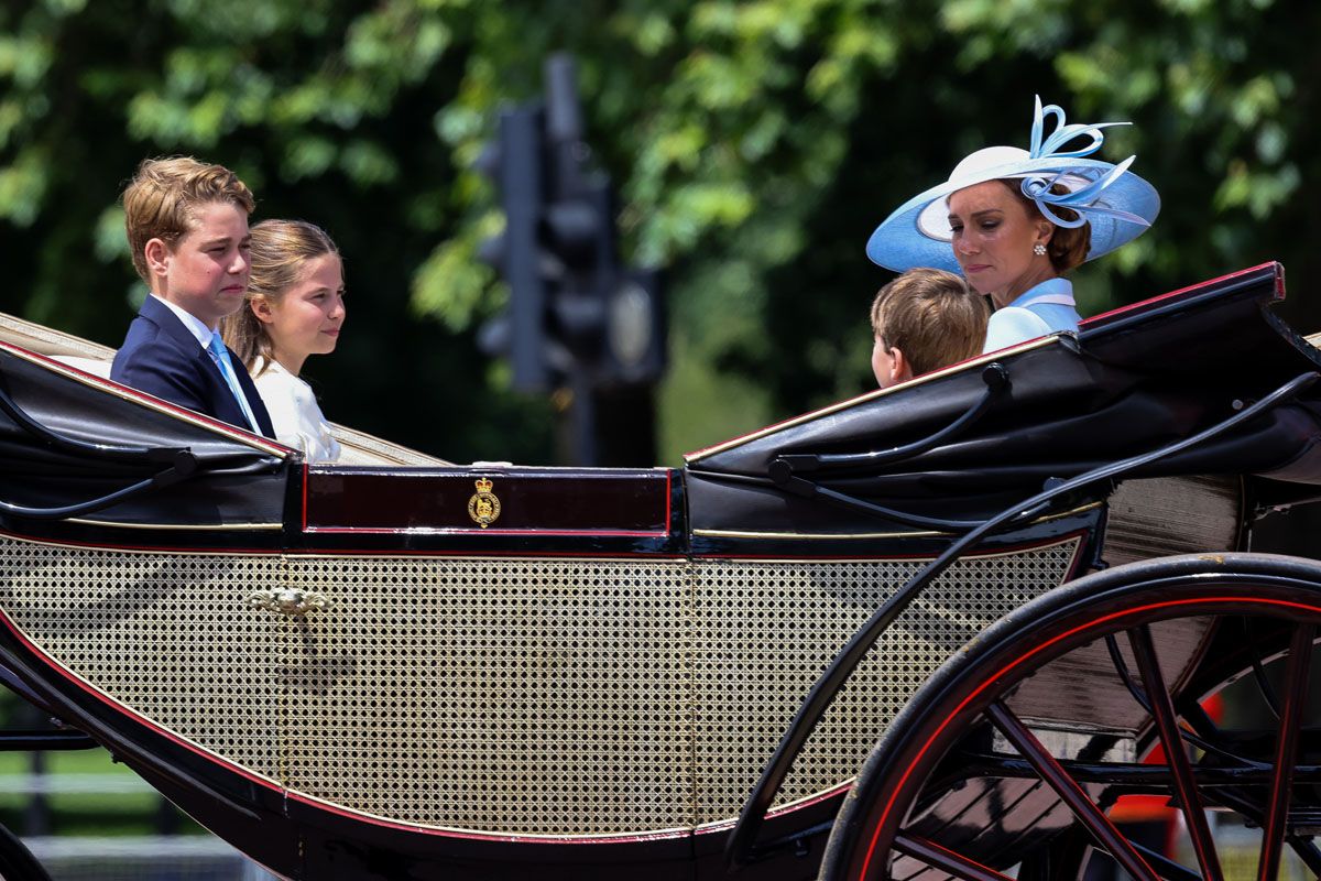 Kate Middleton e Charlotte d'Inghilterra al Trooping the Colour 2026
