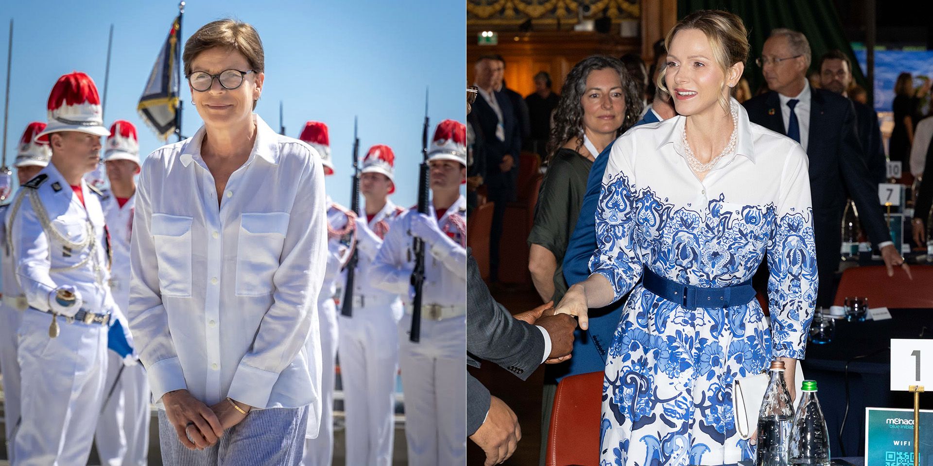 Charlène Wittstock e Stéphanie di Monaco, due stili a confronto ...