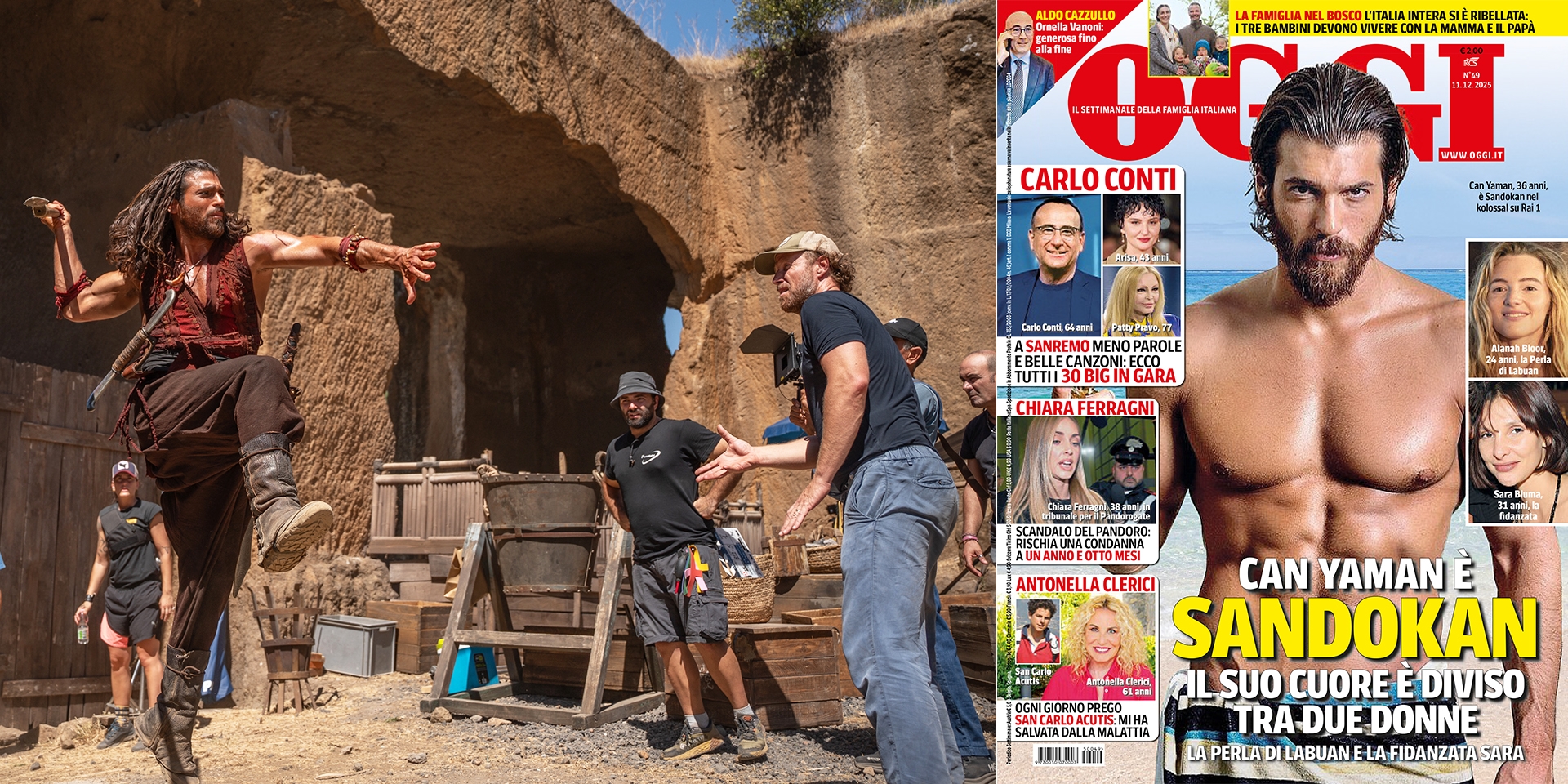Jan Maria Michelini, il regista di Sandokan: «Appena ho visto Can Yaman ...