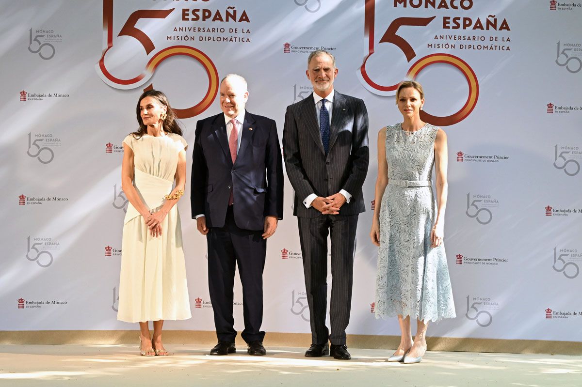 Charlene Wittstock e Alberto di Monaco in Spagna