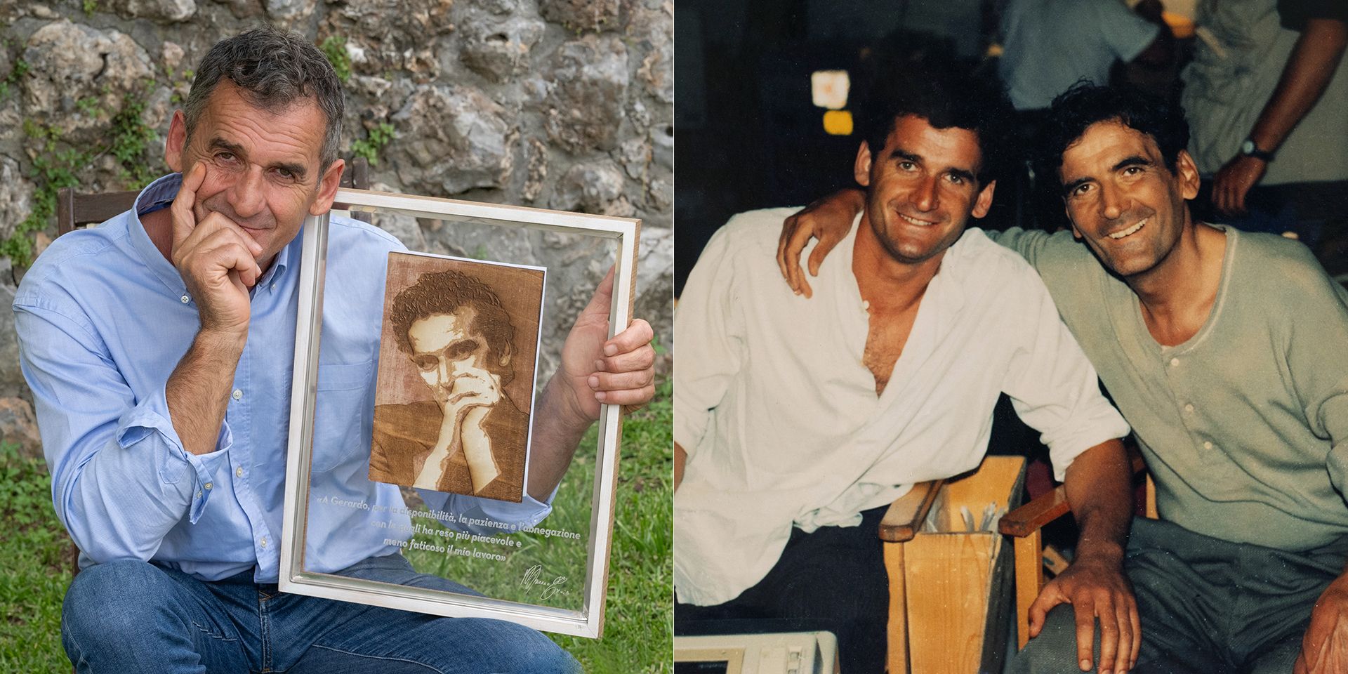 Gerardo Ferrara, la controfigura di Massimo Troisi ne Il Postino. Foto ...