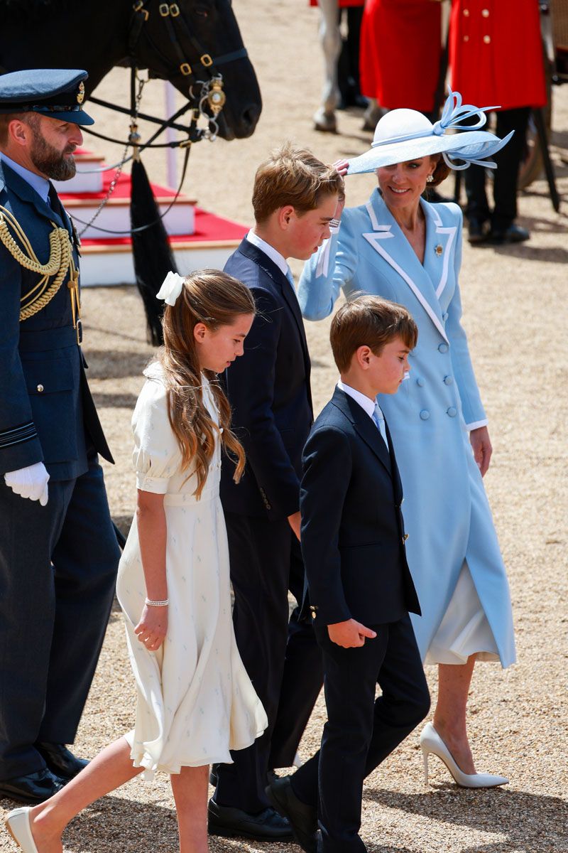 Kate Middleton e Charlotte d'Inghilterra al Trooping the Colour 2026