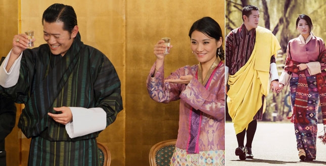 Jetsun Pema, la regina del Buthan è incinta: il re Jigme Khesar e il ...