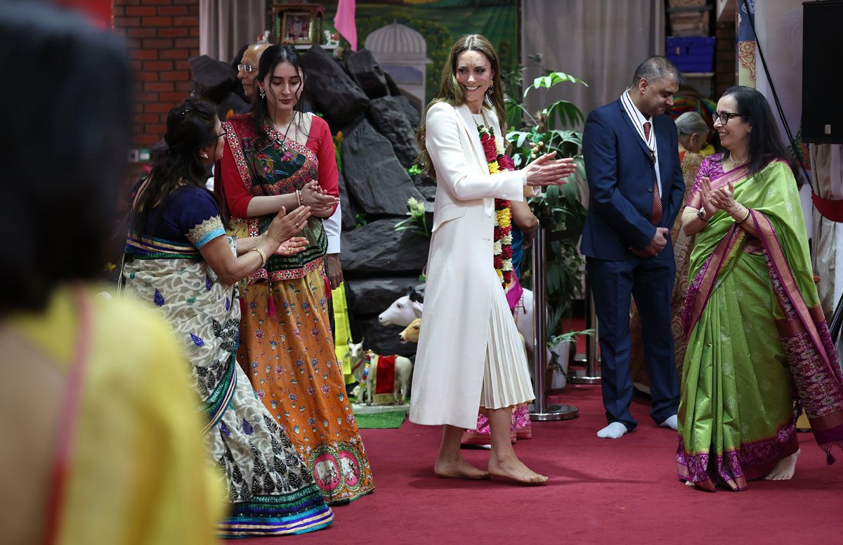 Kate Middleton visita Leicester per celebrare la cultura e il ...