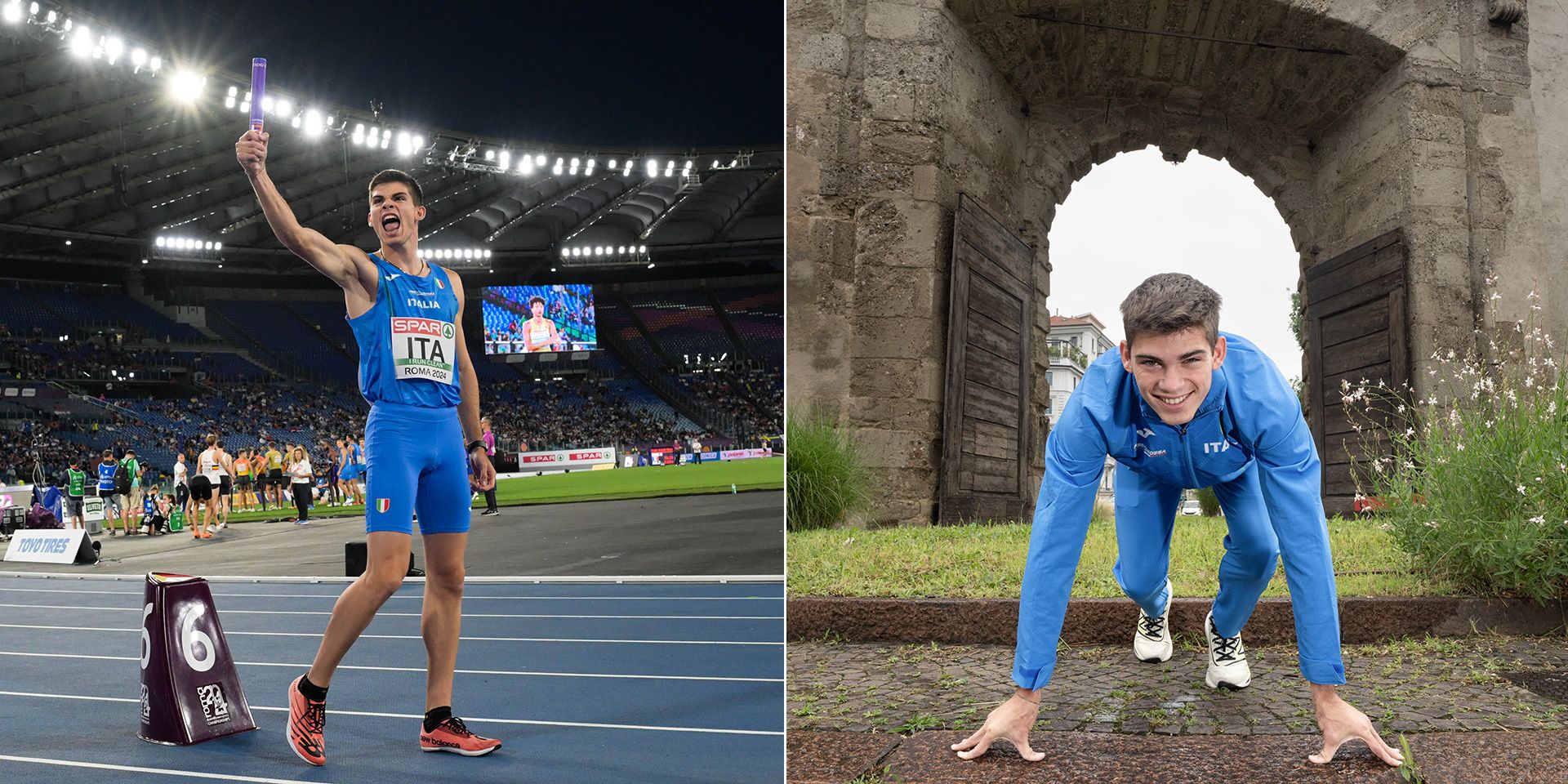 Luca Sito: "Alle Olimpiadi mi sale la meraviglia". Foto e video