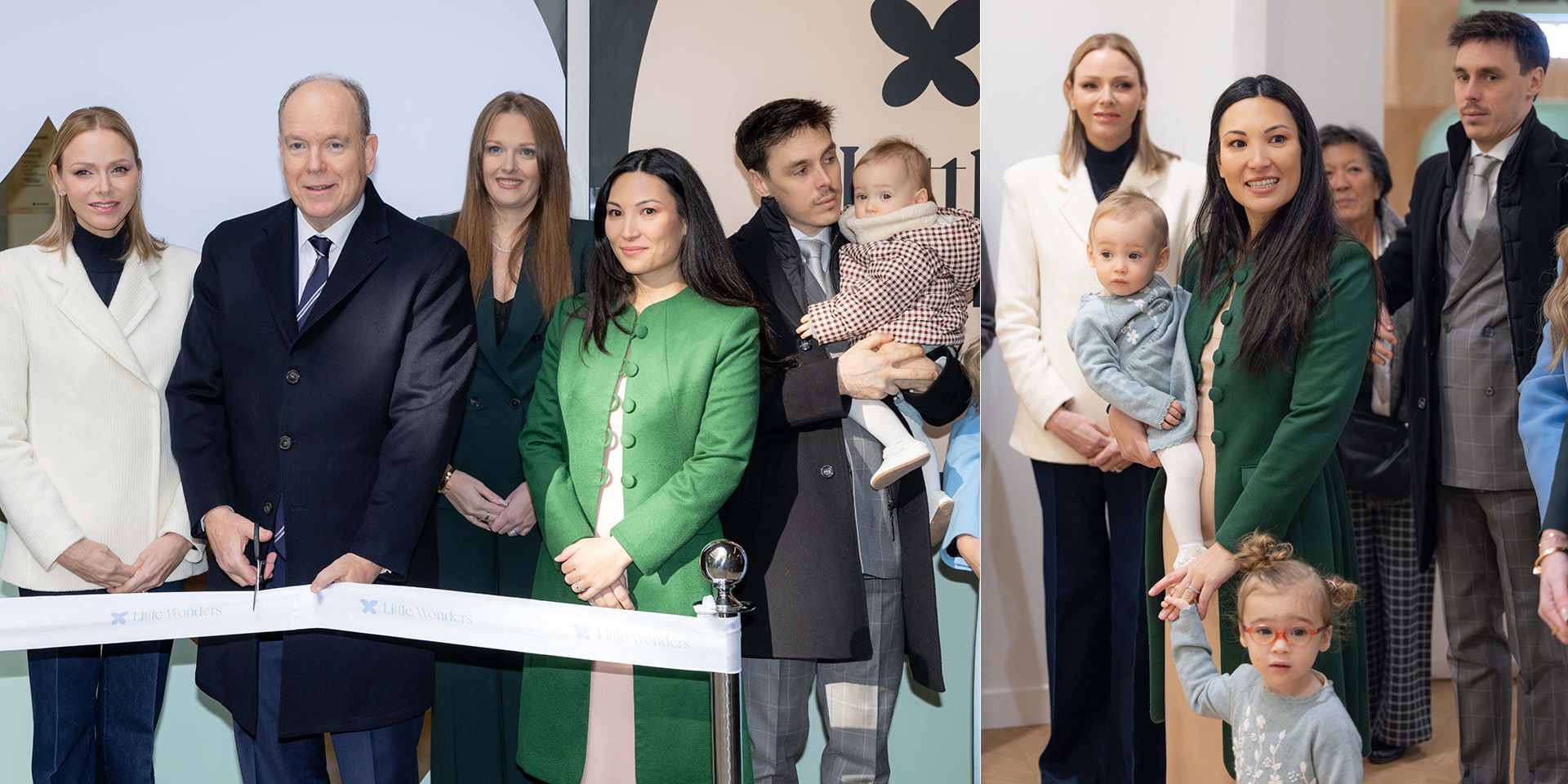Alberto di Monaco e Charlène Wittstock al fianco di Marie Ducruet per ...