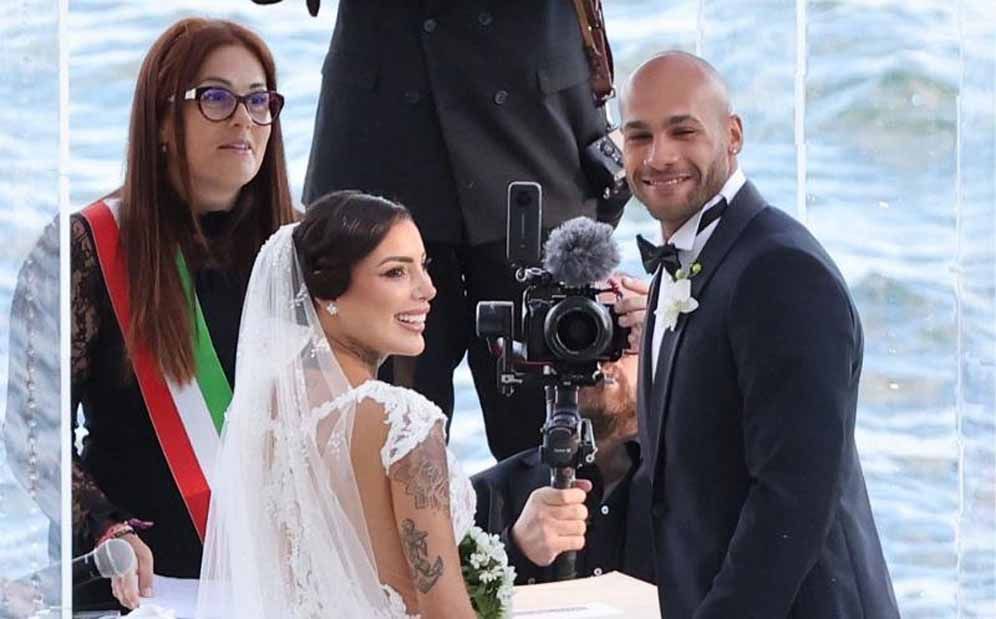 Marcell Jacobs e il matrimonio con Nicole Daza: tutte le foto