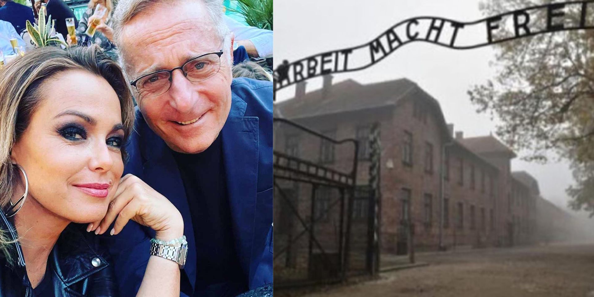 Il 27 gennaio Paolo Bonolis si sposa. E i russi liberano Auschwitz
