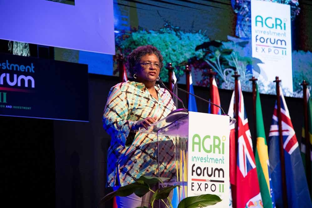 Mia Mottley, la premier di Barbados è paladina del Sud del mondo. Foto