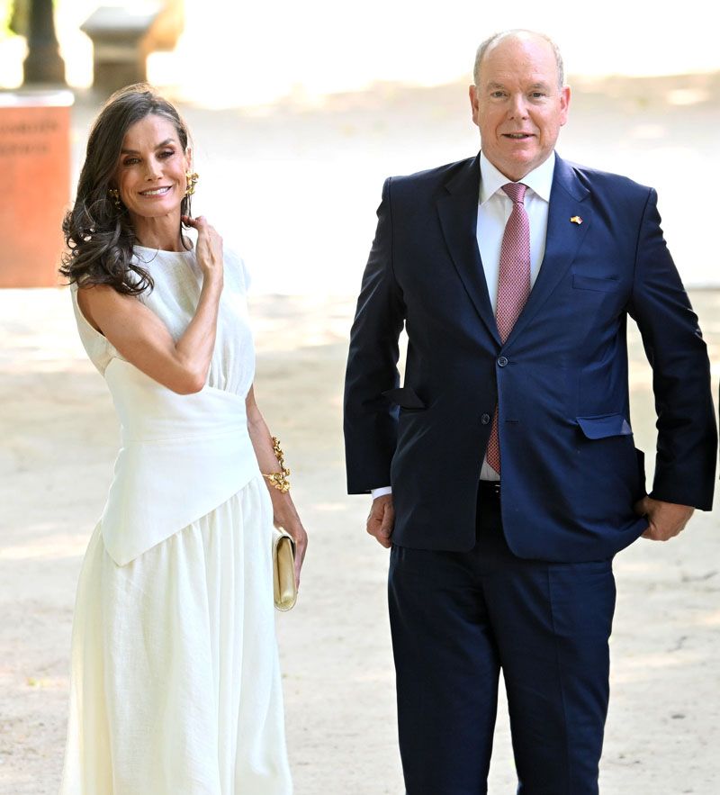 Charlene Wittstock e Alberto di Monaco in Spagna