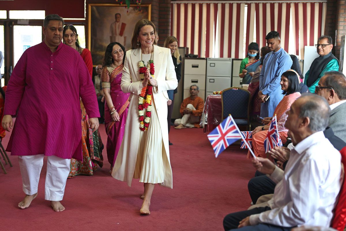 Kate Middleton visita Leicester per celebrare la cultura e il ...