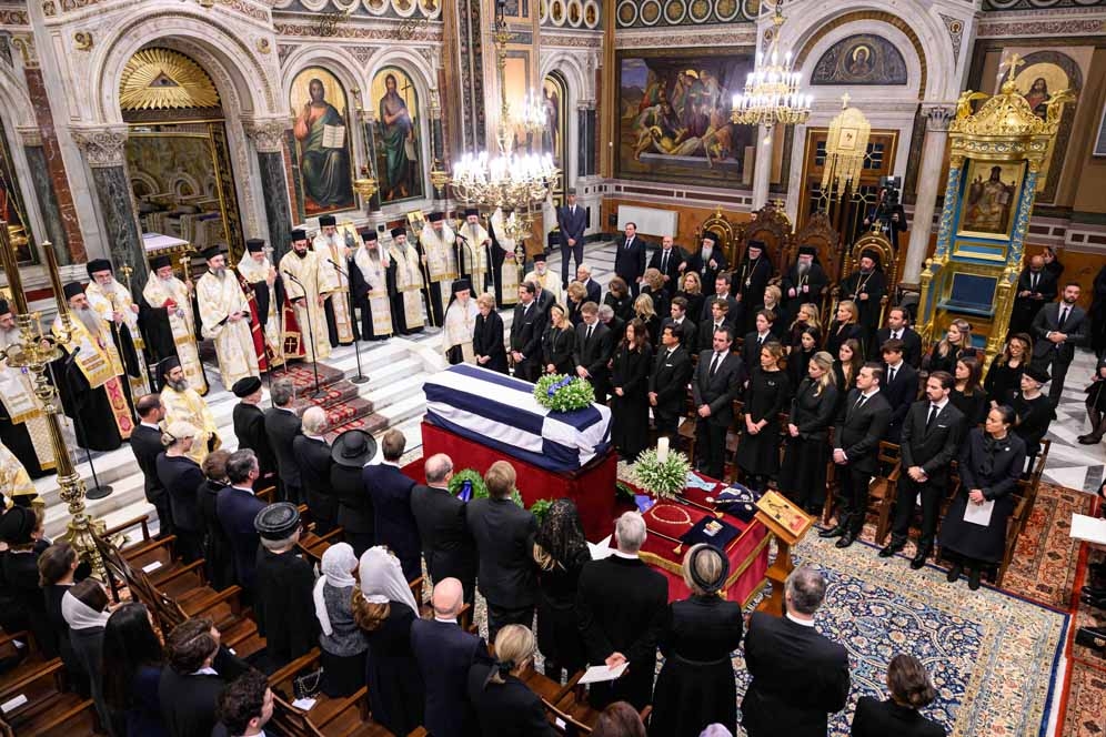 Costantino di Grecia, ai funerali Grecia ci sono tutti (o quasi) i ...