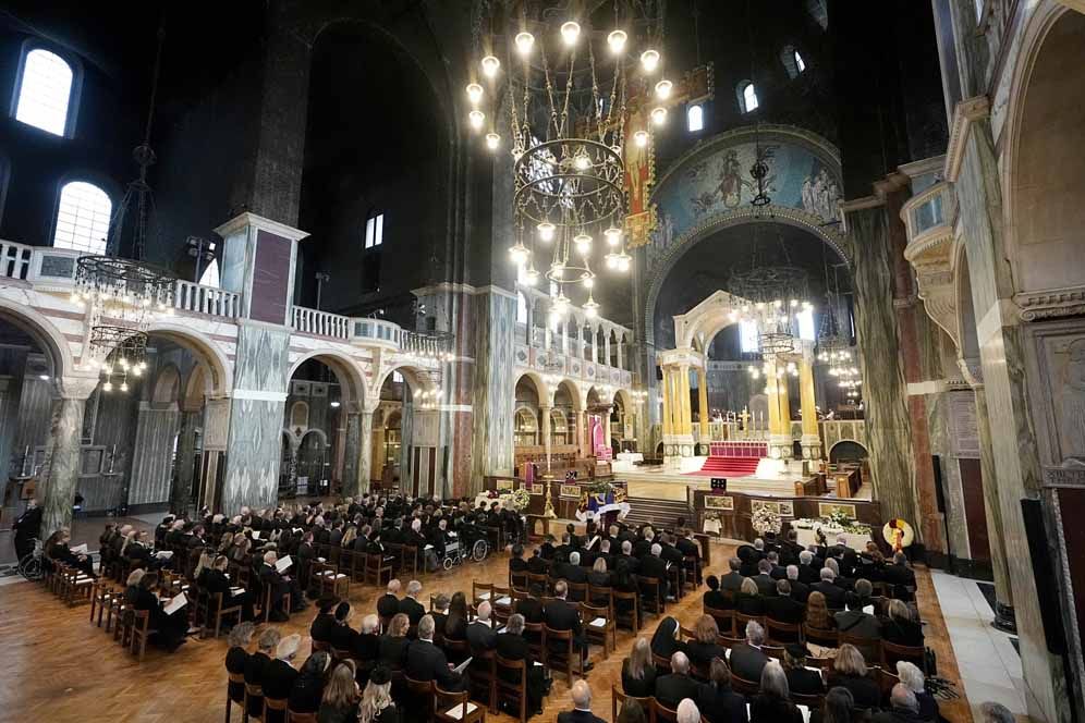 Funerali della duchessa del Kent alla Cattedrale di Westminster a Londra