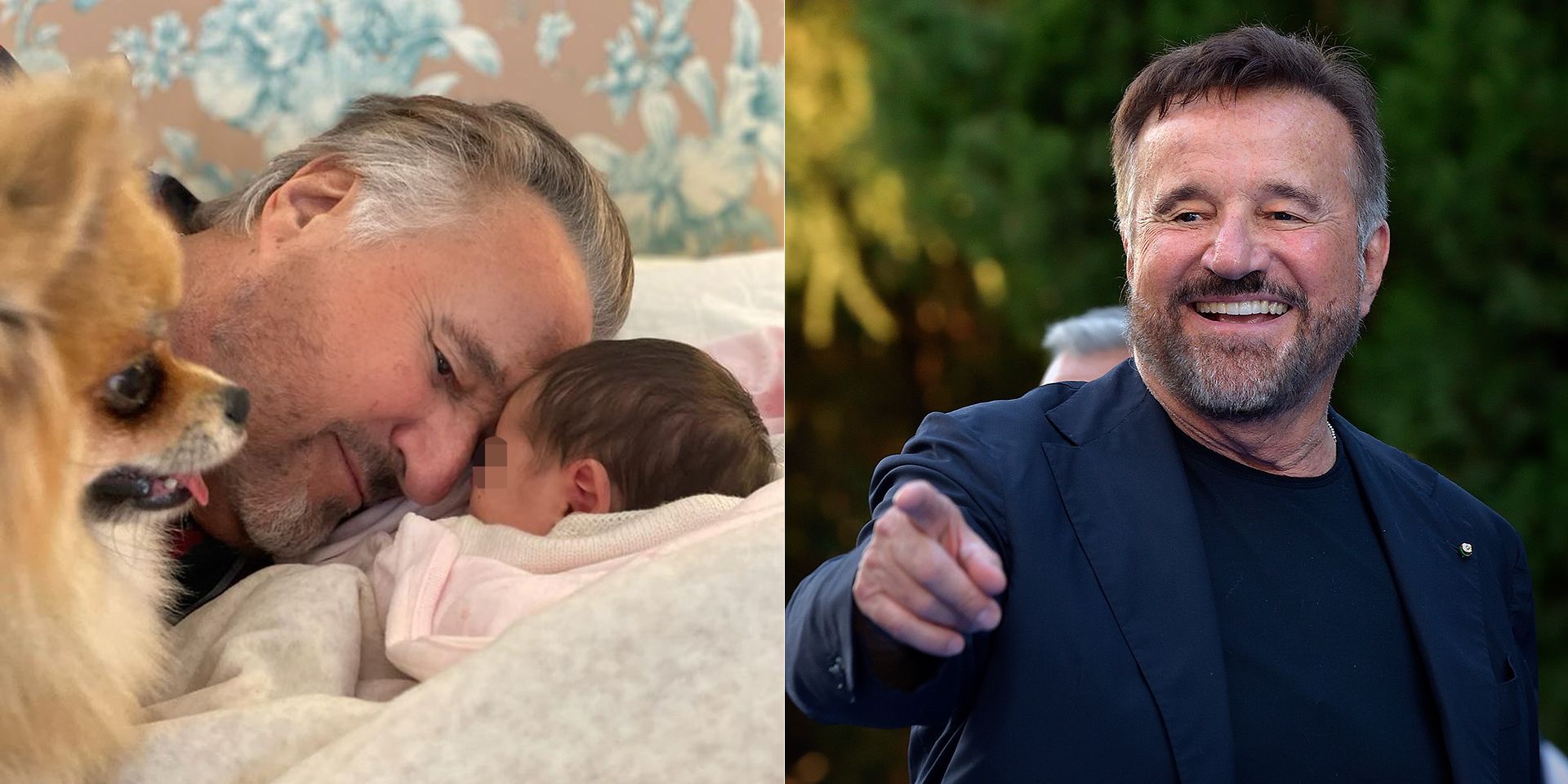Christian De Sica racconta la vita da nonno della piccola Bianca