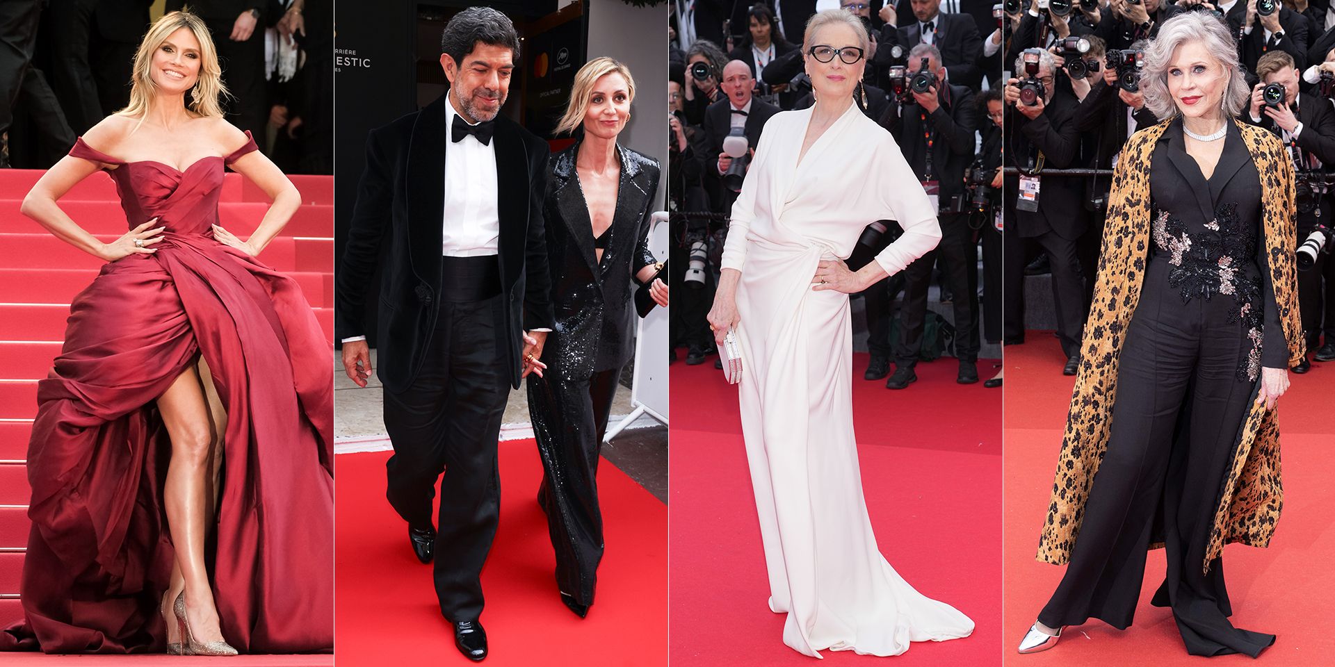 Klum, Streep, Fonda, Binoche e... i voti al primo red carpet di Cannes ...