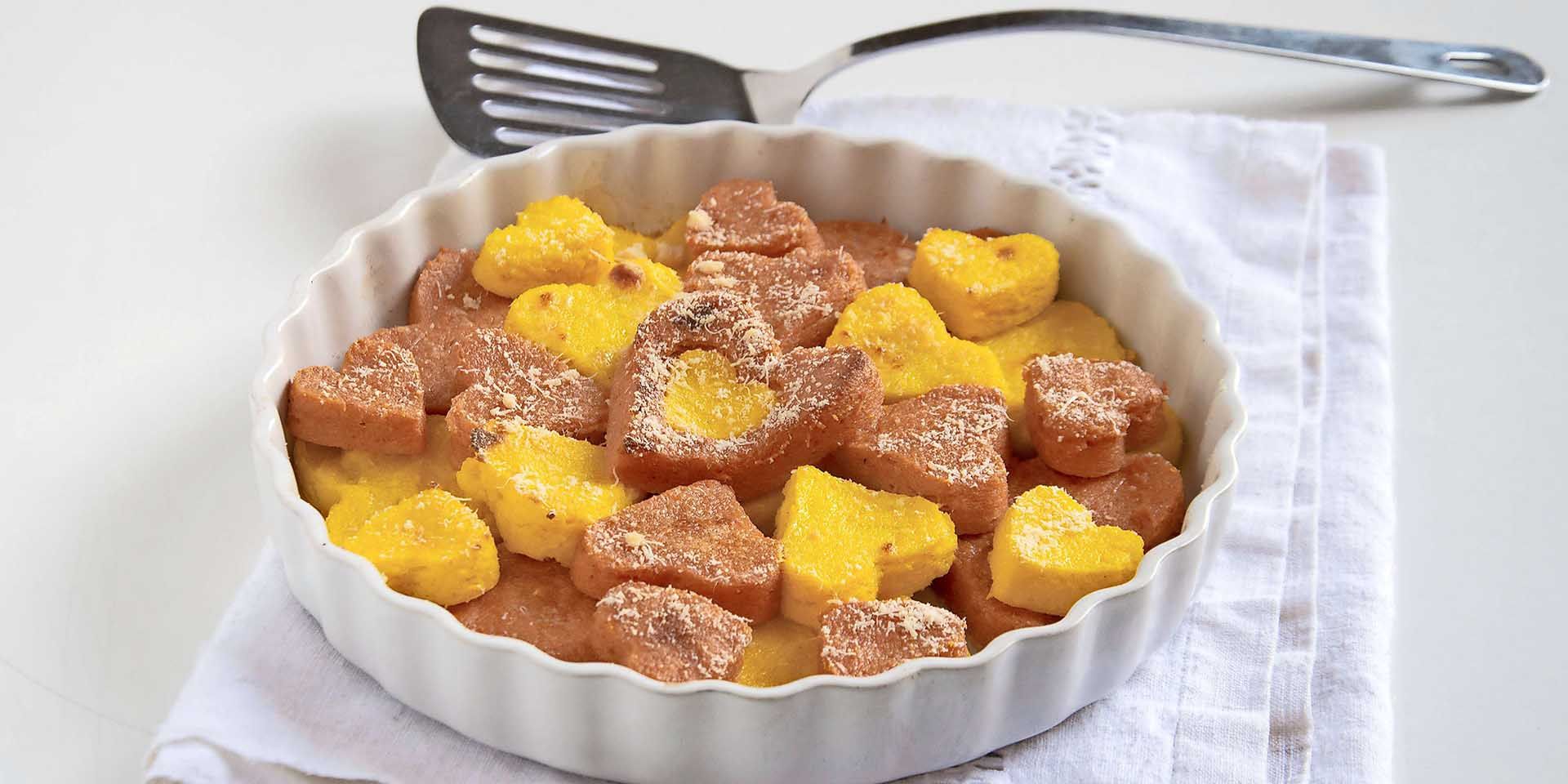 Cuori di semolino bicolor Ricetta | Cucina Oggi