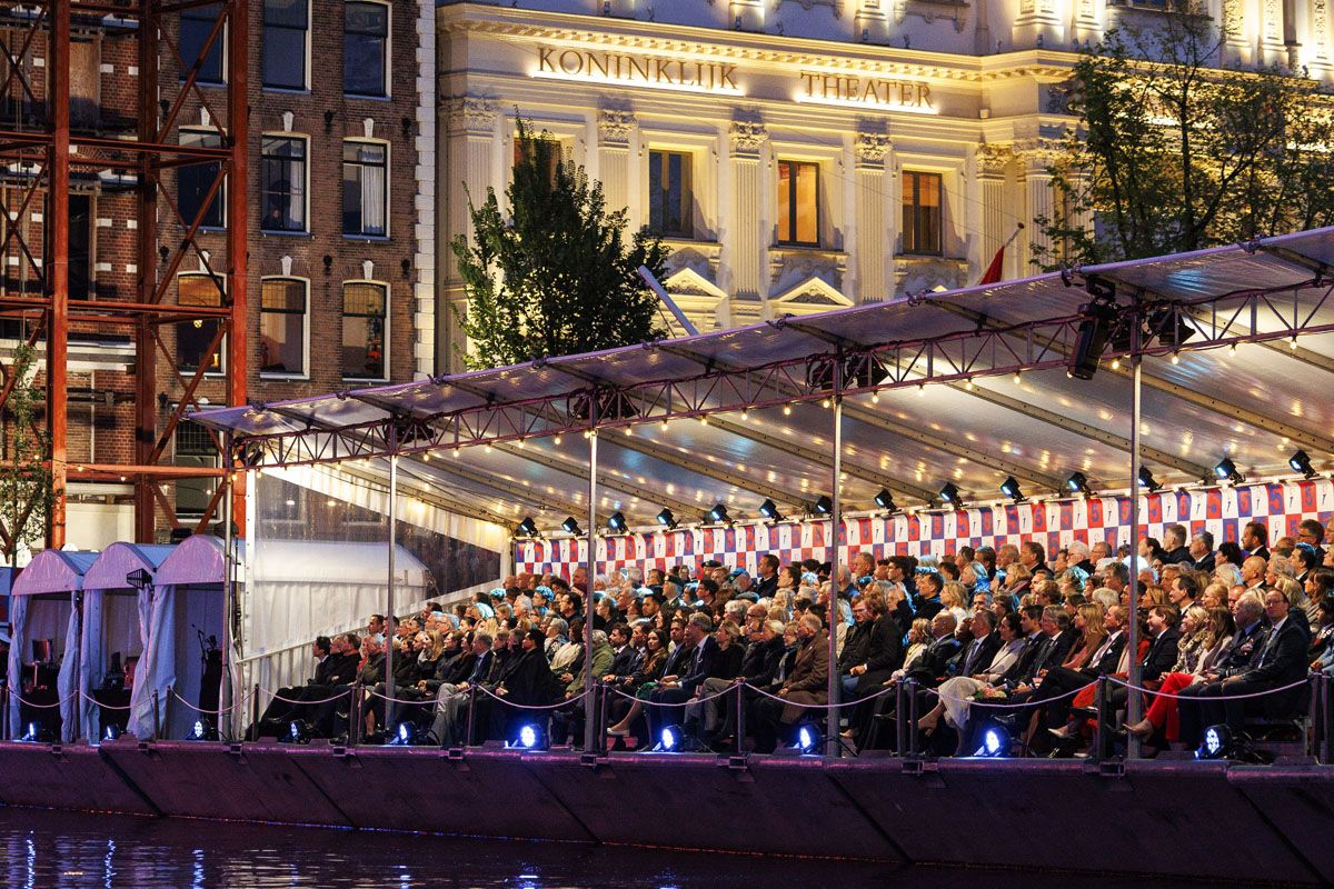 Re Willem-Alexander e la regina Maxima d'Olanda al concerto per la ...