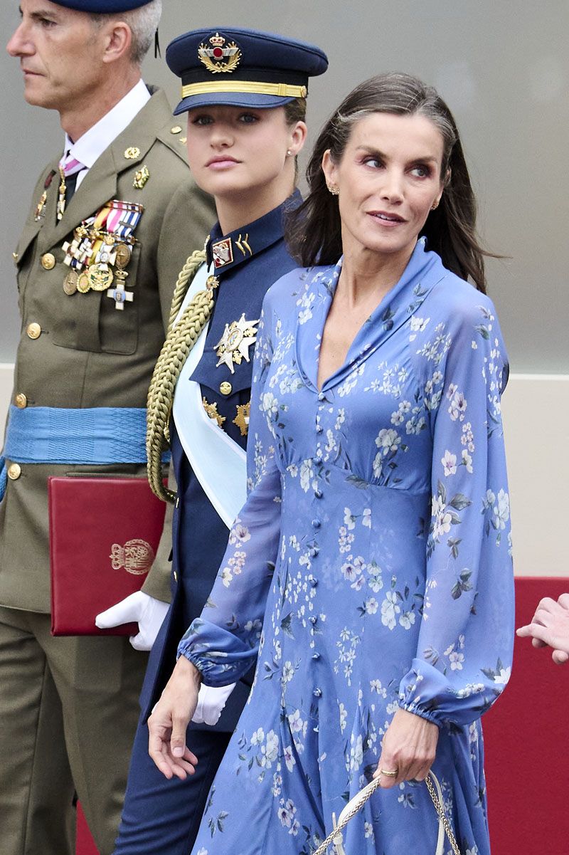 La Leonor di Spagna alla Giornata delle Forze Armate a Vigo