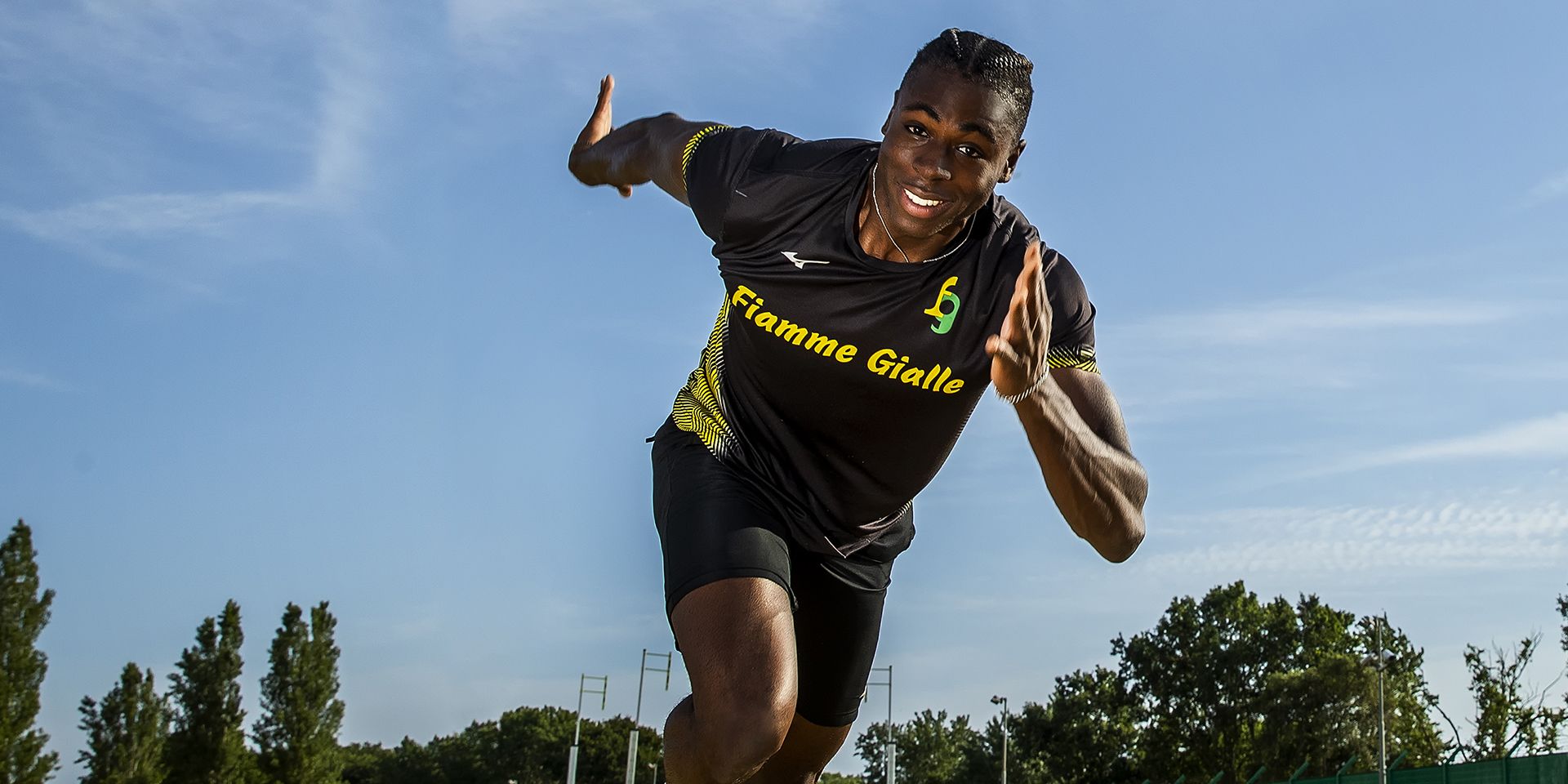 Il velocista Chituru Ali si prepara per l'Olimpiade di Parigi
