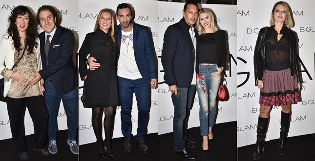 Emanuela Aureli incinta con il fidanzato Sergio Folco al party super ...