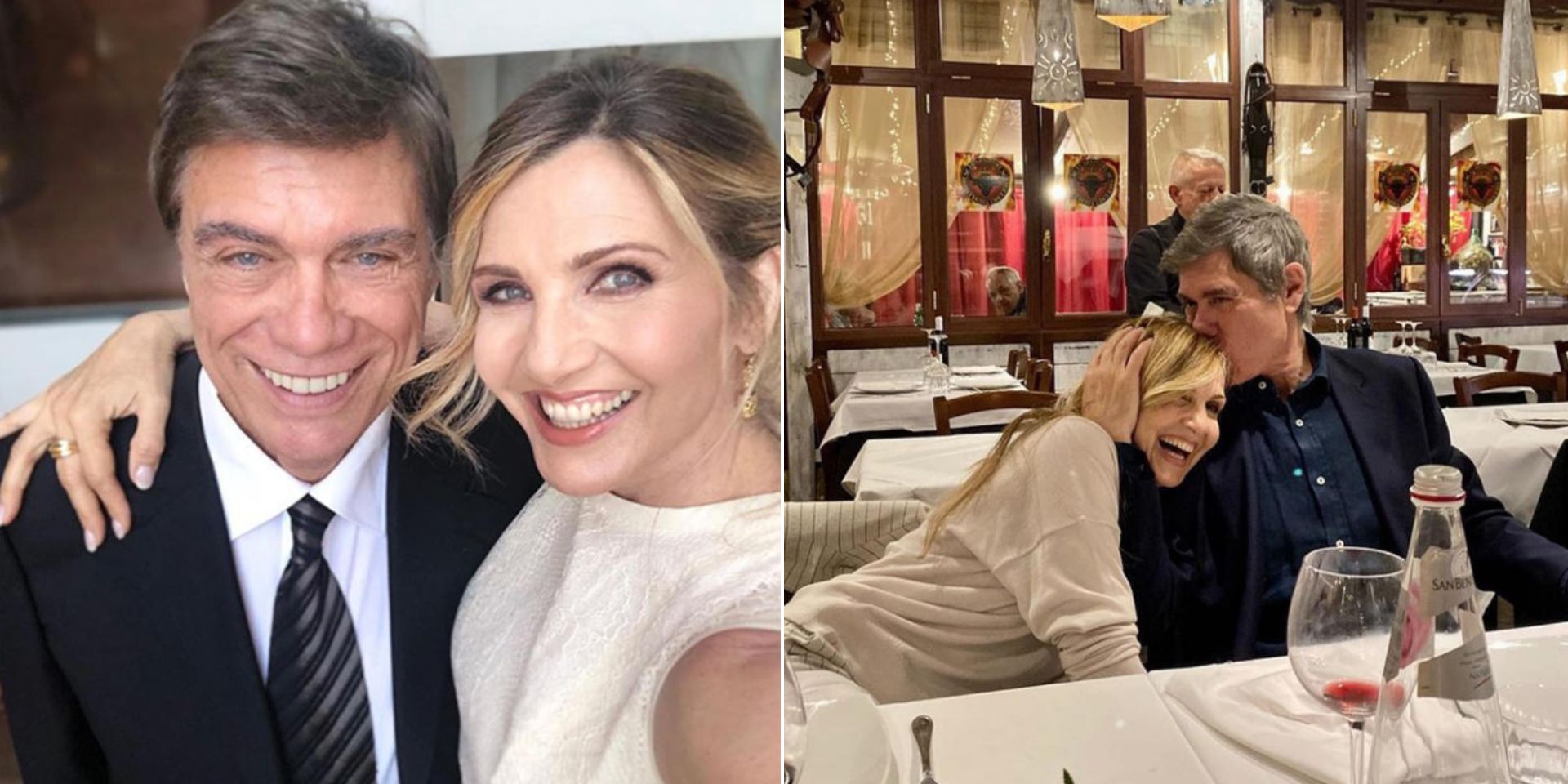 Lorella Cuccarini e Silvio Testi. "Ci siamo sposati dopo sei mesi"