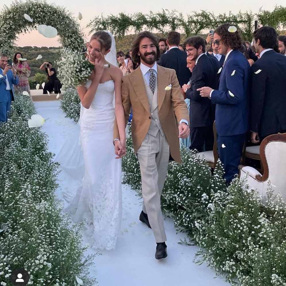 Leonardo Maria Del Vecchio, matrimonio da favola con Anna Castellini ...