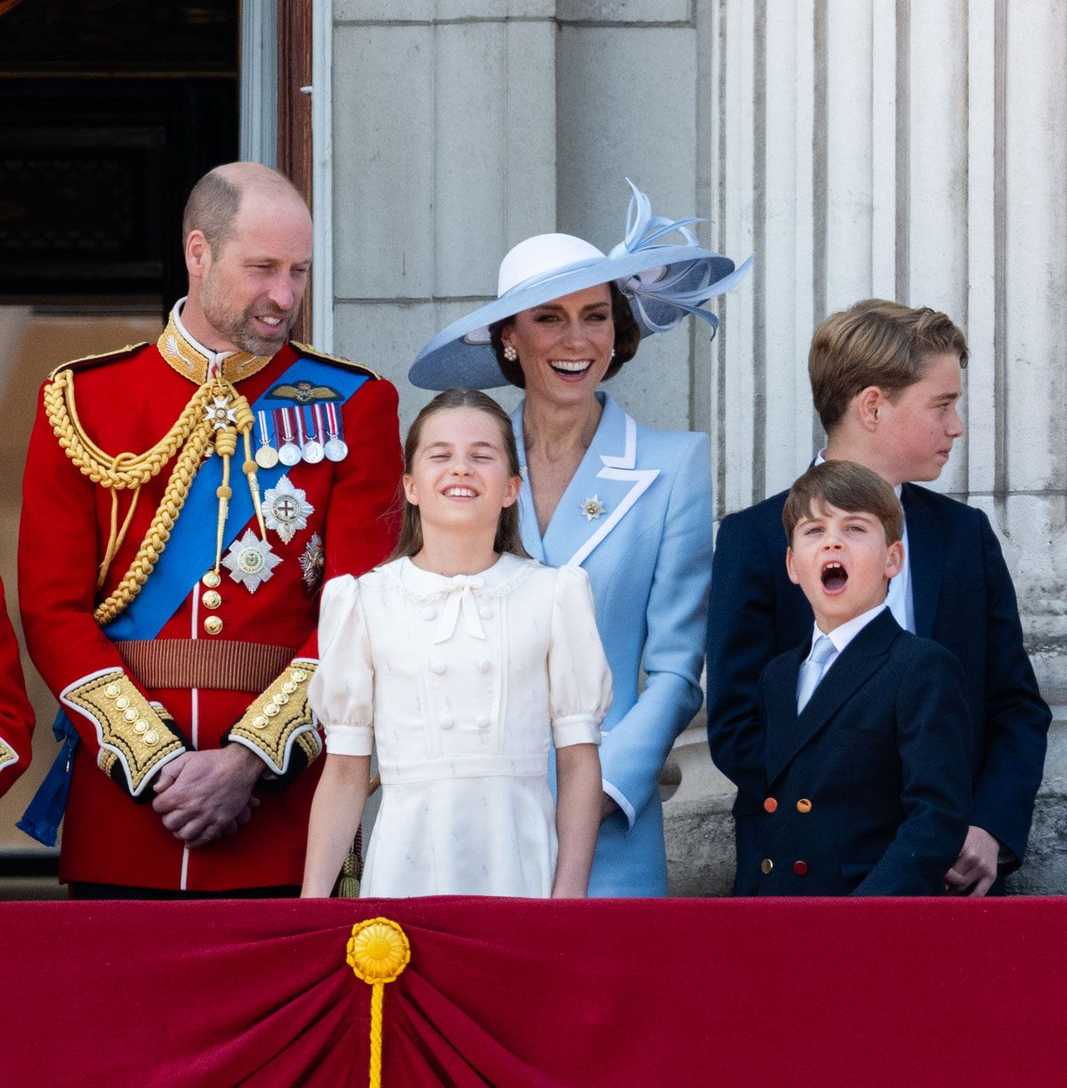 Kate Middleton e Charlotte d'Inghilterra al Trooping the Colour 2026