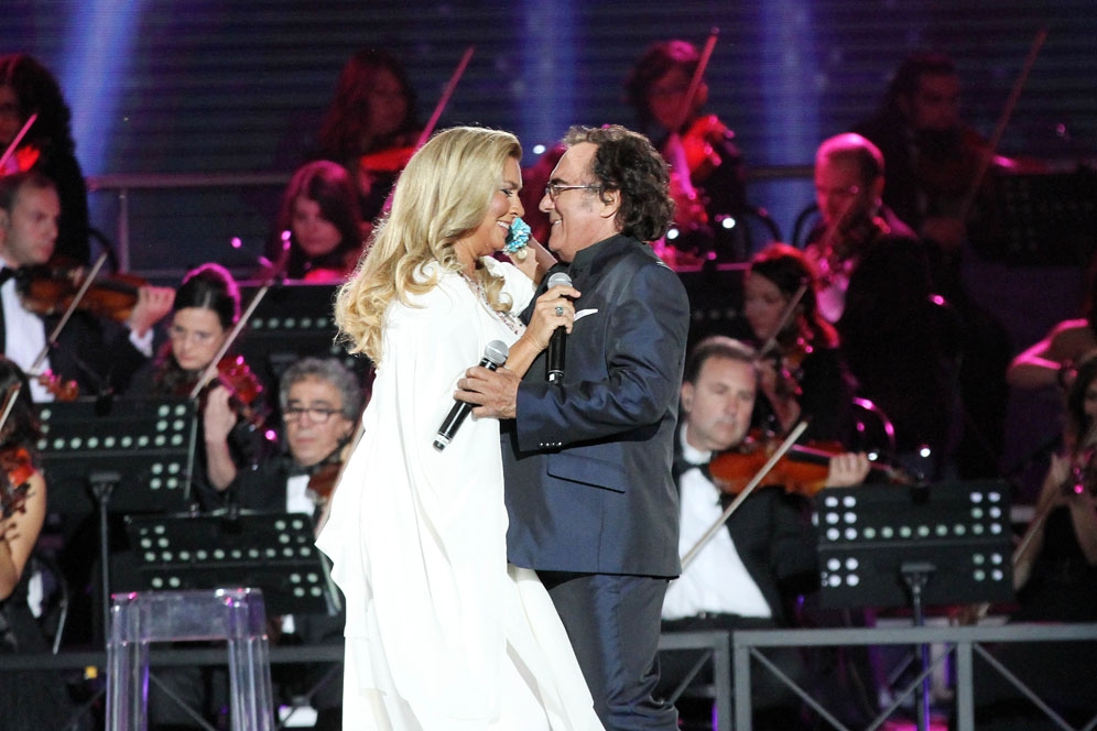 Albano Carrisi e Romina Power, quanta emozione sul palco all'Arena di ...