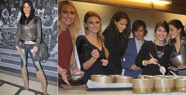 Antonella Mosetti, prima uscita da single: eccola con le altre ...